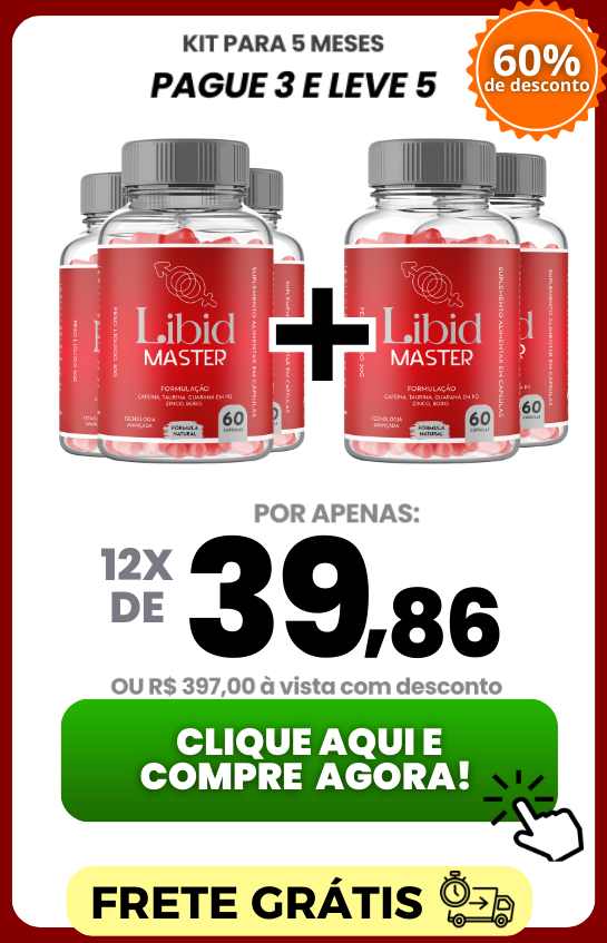 Libid Master - Site Oficial com 60% de Desconto e Cupom